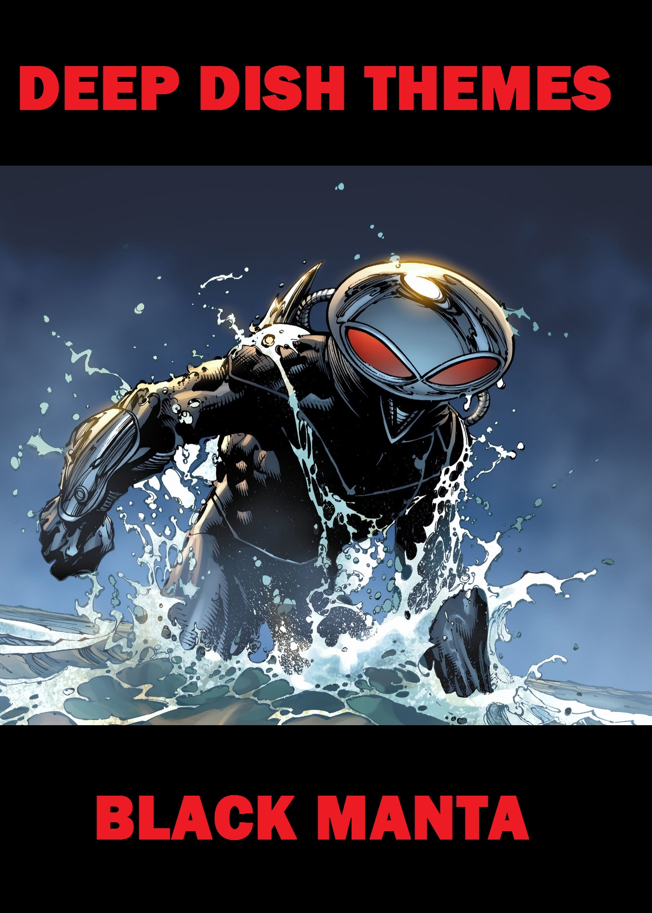 Deep Dish Themes Black Manta - HeroClix Realms