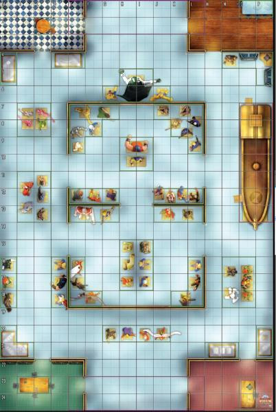 LEGO JSA map - HeroClix Realms