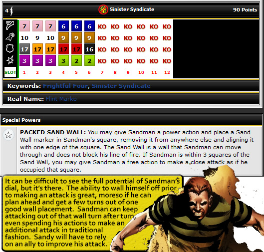 Prime Time Sandman vs. Hydro-Man - HeroClix Realms